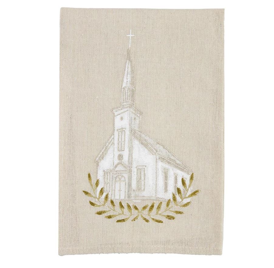 Church Painted Towel – Hartzog Gifts & Fine Jewelers