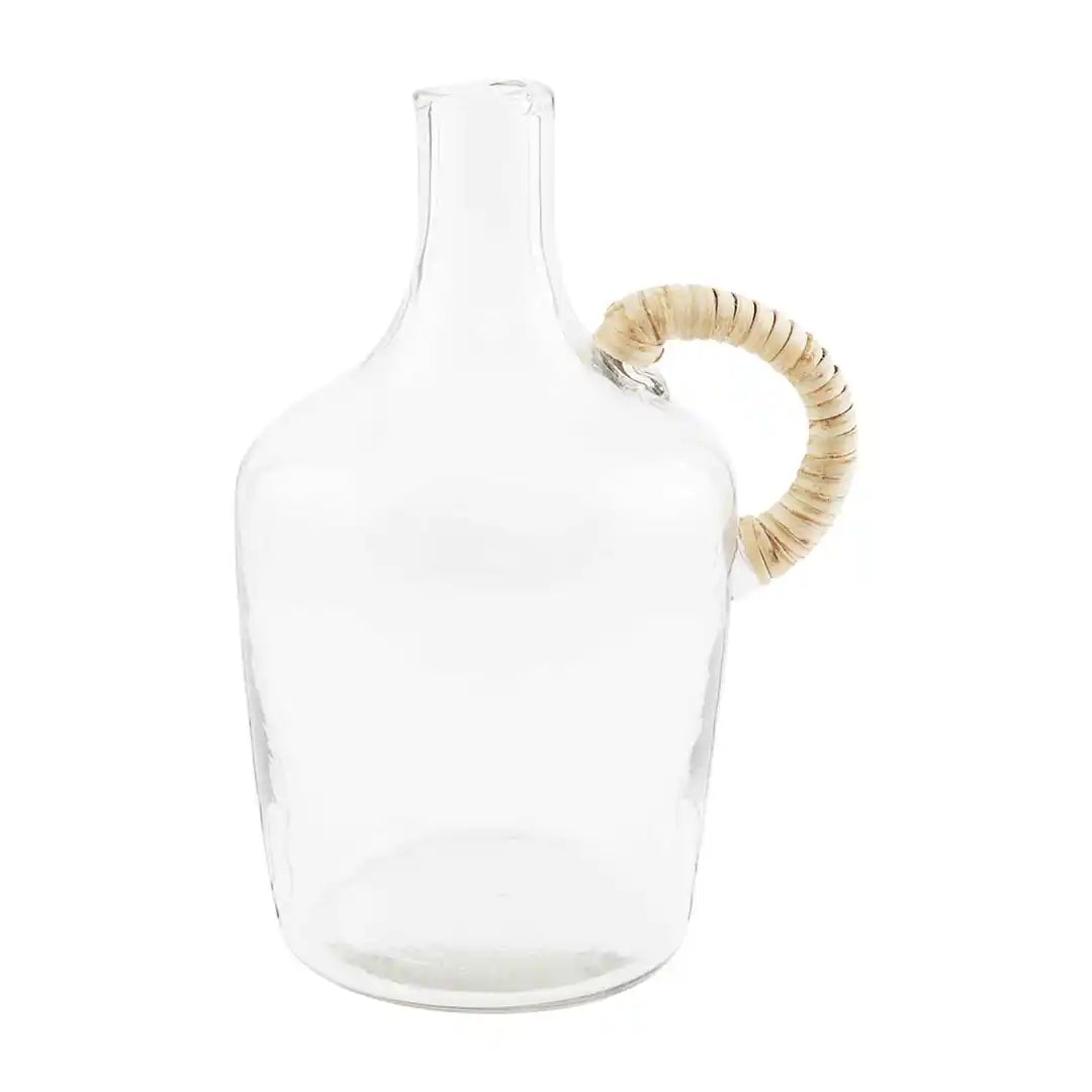 Small Glass Jug with Wicker Handle – Hartzog Gifts & Fine Jewelers